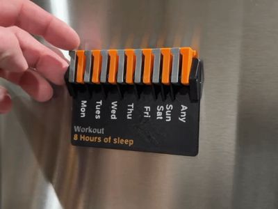 Customizable Weekly Habit Tracker (Satisfying) - Free 3D Print Model ...