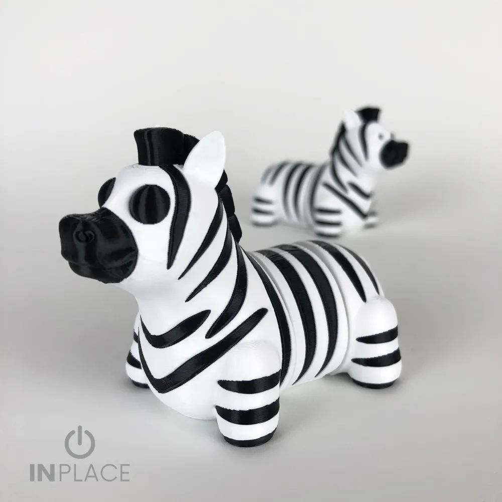 Cute Zebra Articulated by InPlace MakerWorld: Download Free 3D Models