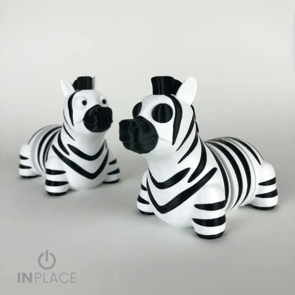 Cute Zebra Articulated - Free 3D Print Model - MakerWorld