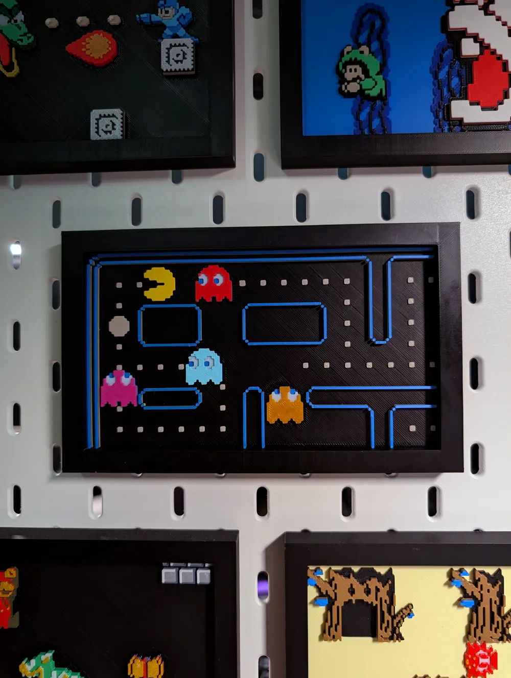 Pac-Man Wall Art - Free 3D Print Model - MakerWorld