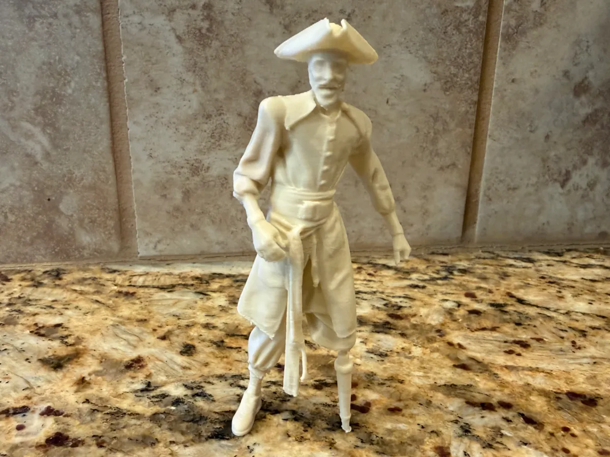 Backrooms Capn Clark Figure - Free 3D Print Model - MakerWorld