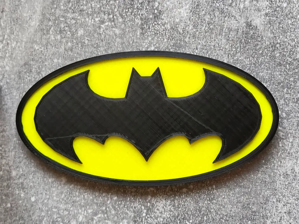 Logo do Batman V1 por 3DMerchandMore MakerWorld: Baixe modelos 3D gratuitos