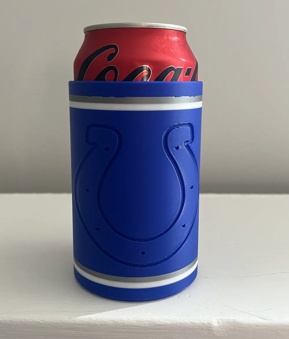 NFL Koozie/Can Holder - Indianapolis Colts by Jandaa - MakerWorld