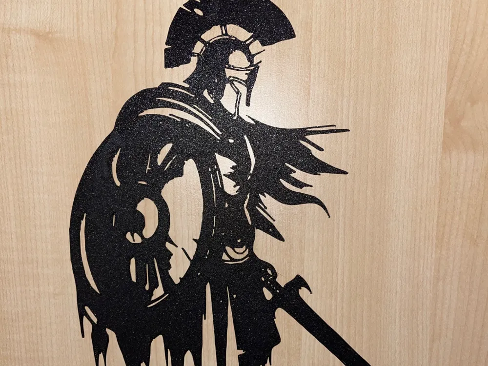 Sparta Warrior Wall Decoration by gare-sb - MakerWorld