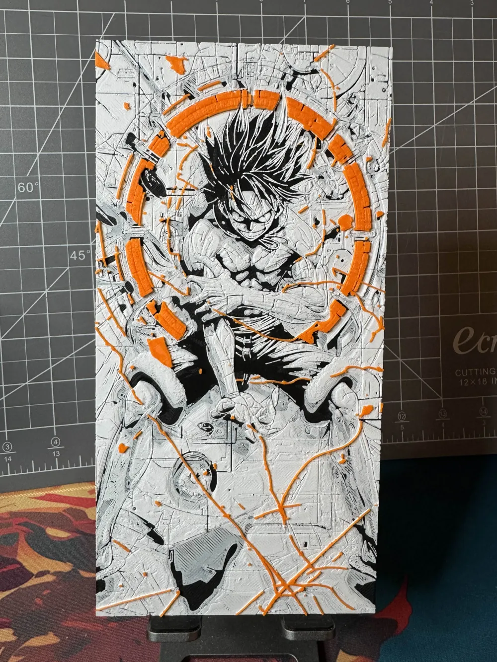 Hueforge of Luffy from One Piece - Free 3D Print Model - MakerWorld