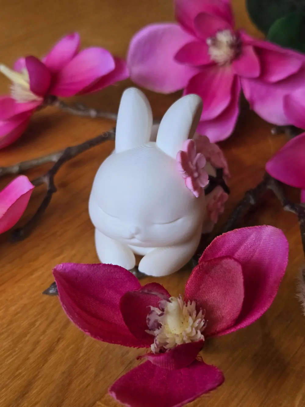 Figura "Conejo Floreciente" por Kumo Design MakerWorld: Descarga ...