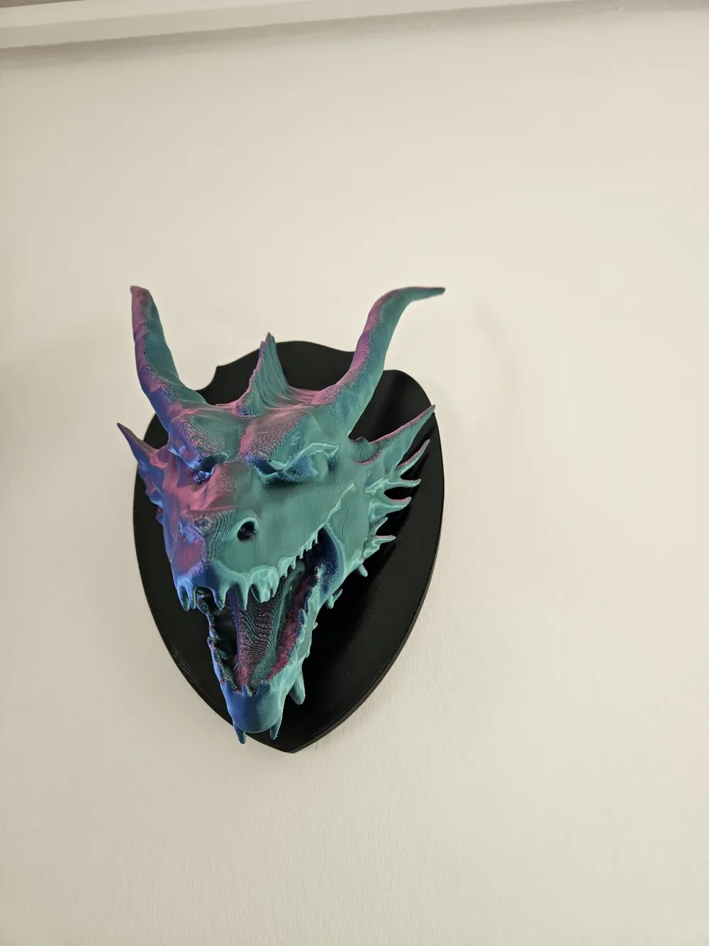 Wall Mounted Dragon Head by k3ldar MakerWorld: Download Free 3D Models