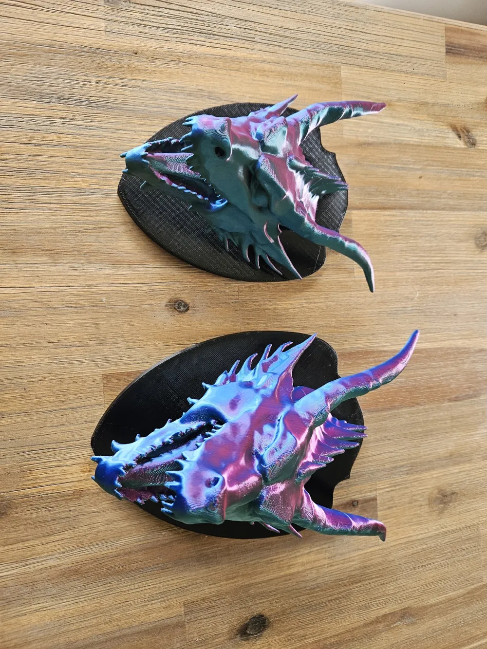 Wall Mounted Dragon Head by k3ldar MakerWorld: Download Free 3D Models