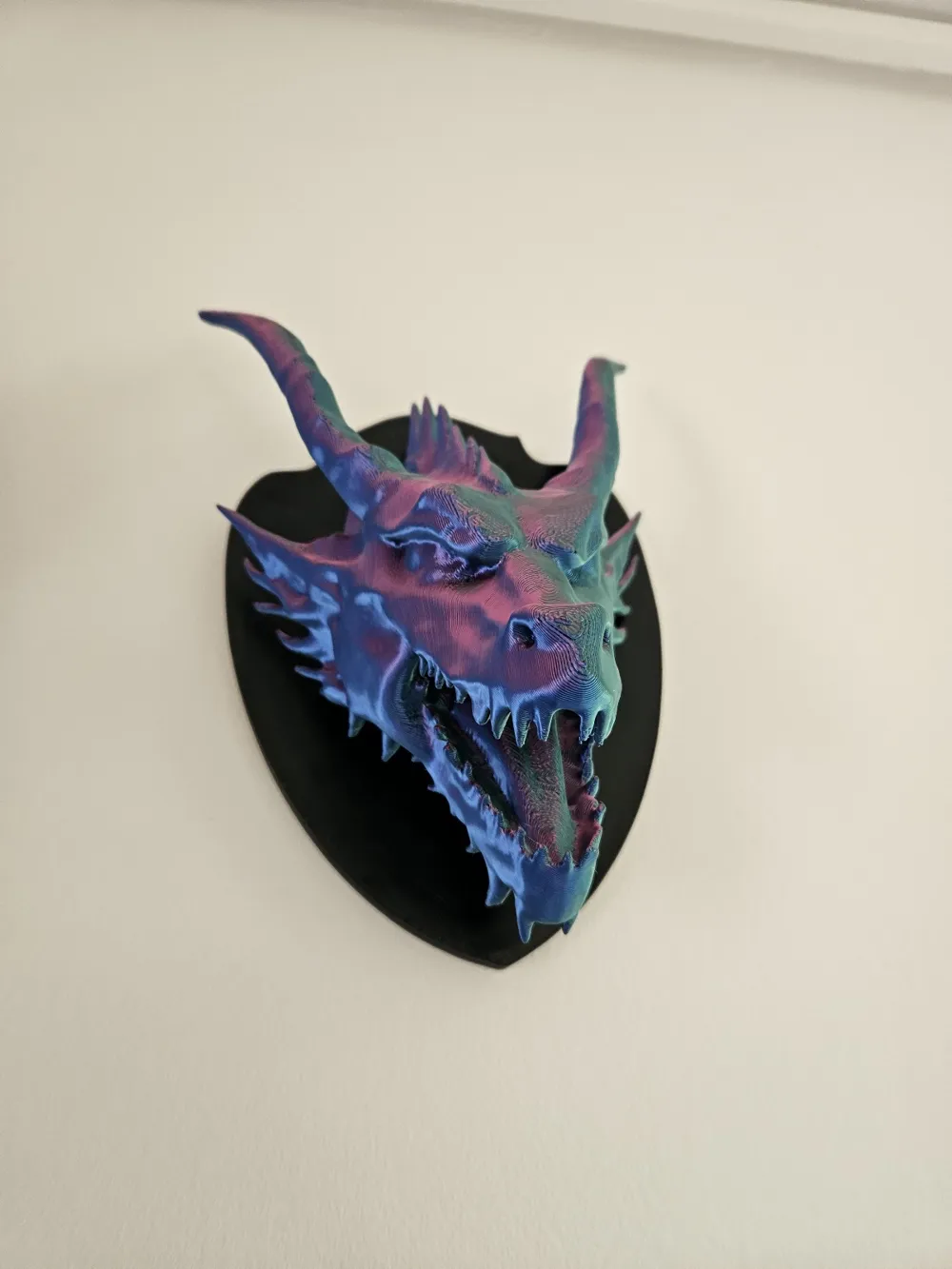 Wall Mounted Dragon Head by k3ldar MakerWorld: Download Free 3D Models