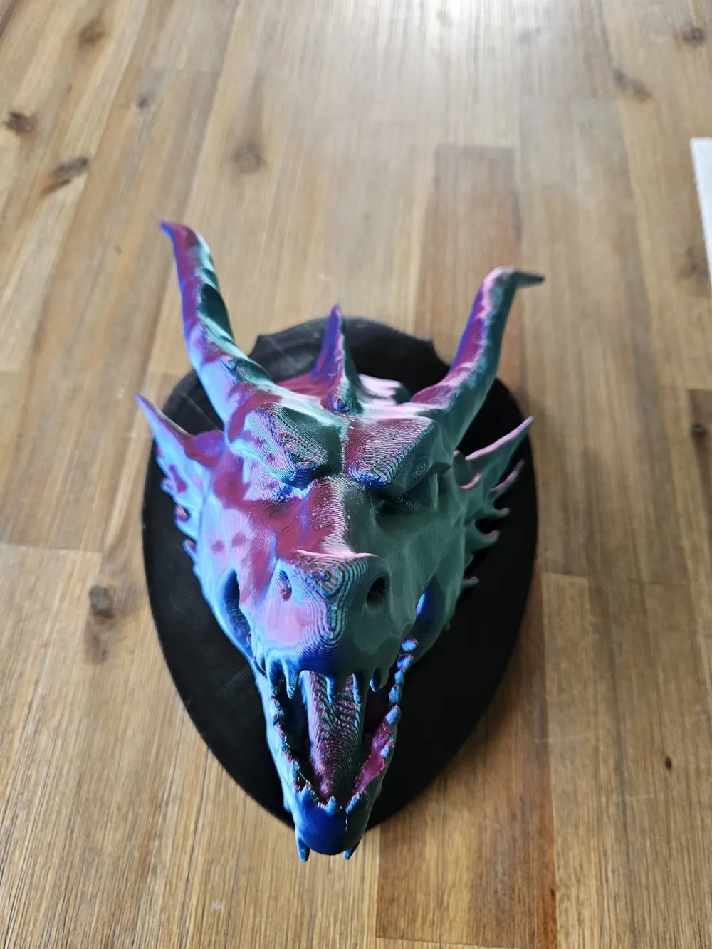 Wall Mounted Dragon Head by k3ldar MakerWorld: Download Free 3D Models