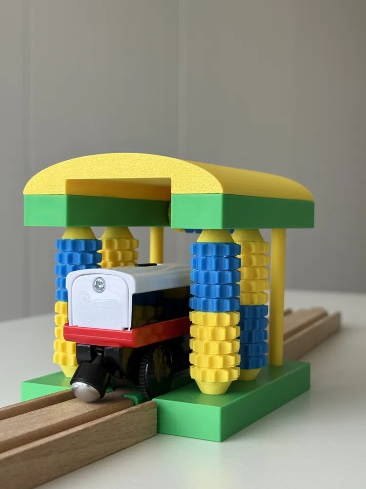 BRIO/HAPE/IKEA TRAIN washing machine by CUBEUNi MakerWorld: Download ...