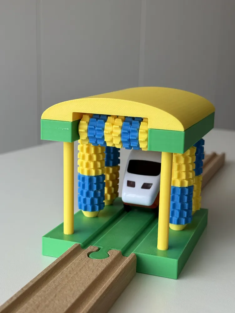 BRIO/HAPE/IKEA TRAIN washing machine by CUBEUNi MakerWorld: Download Free 3D Models