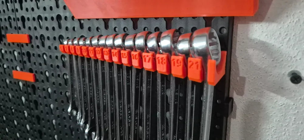 LIDL PARKSIDE POWERFIX PEG BOARD wrench holder by kukolarik - MakerWorld