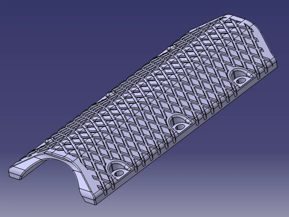 MDT ACC Modular Mirage Hood Low Profile - Free 3D Print Model - MakerWorld