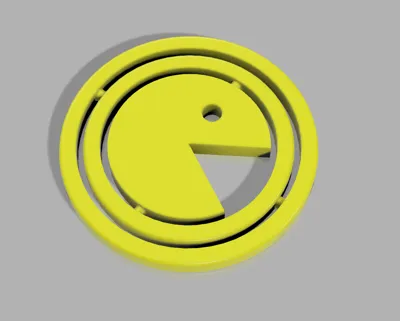Pac-Man Inspired Fidget Toy - Free 3D Print Model - MakerWorld