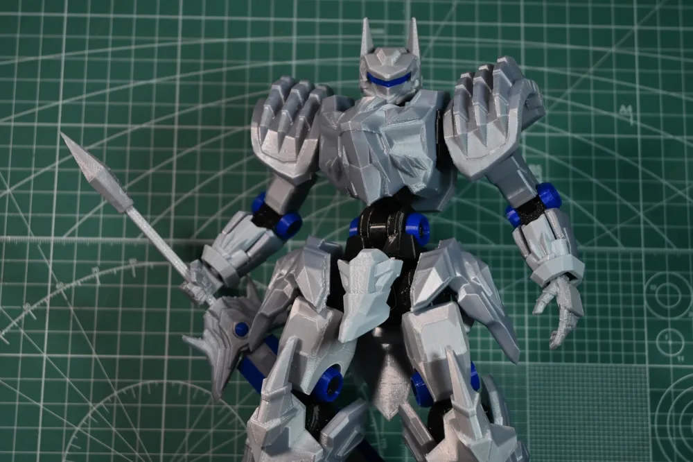 Chacal--Mecha completamente articulado a escala no requiere AMS Unidad ...