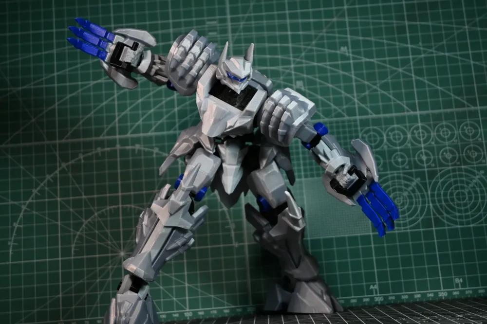 Chacal--Mecha completamente articulado a escala no requiere AMS Unidad ...