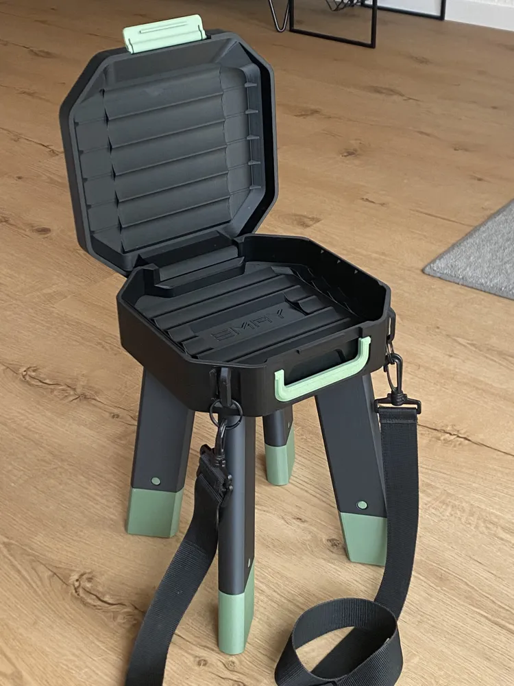 Portable chair with suitcase function - Free 3D Print Model - MakerWorld