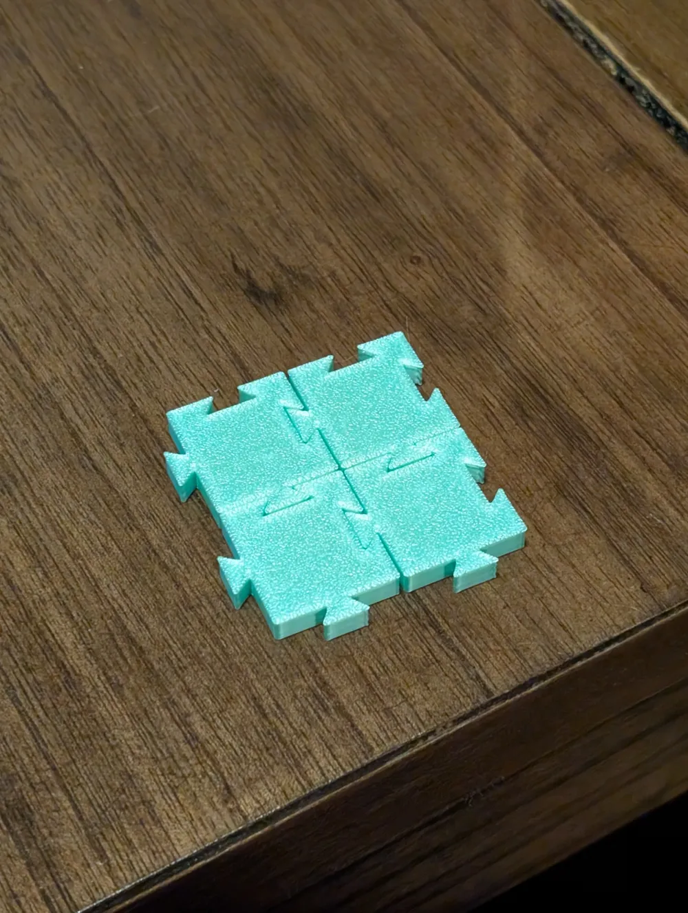 Dovetail Square Tile Puzzle Pieces - Free 3D Print Model - MakerWorld
