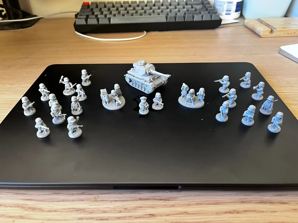 Chibi WW2 German - 20mm Scale for Bolt Action - Free 3D Print Model ...