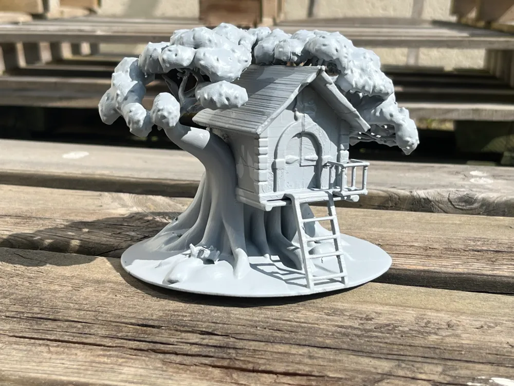 miniature tree Hobbit home by lagalerylab MakerWorld: Download Free 3D ...