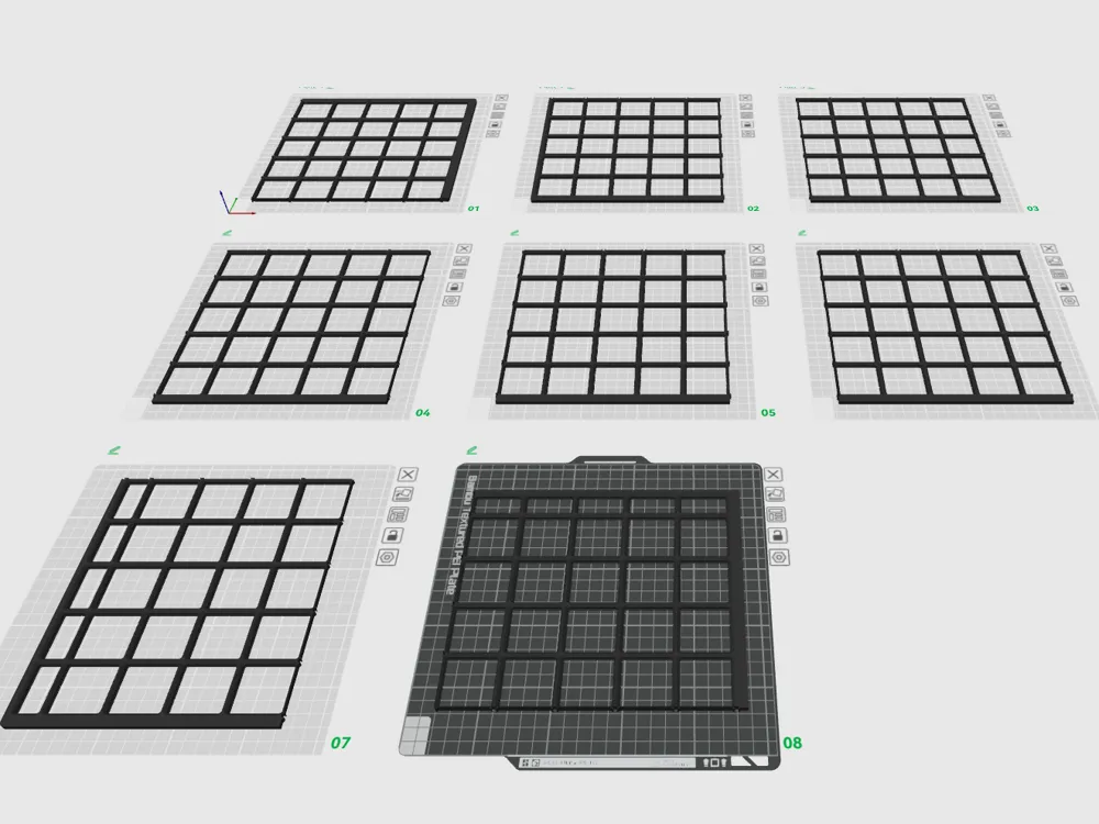 Husky 52" Workbench-Larger Drawers-Gridfinity Base by BigChris - MakerWorld