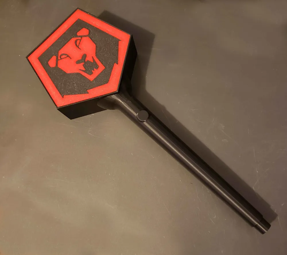 K-POP Demon Hunters Saja-Boys Illuminated Wand by xallex digital design ...