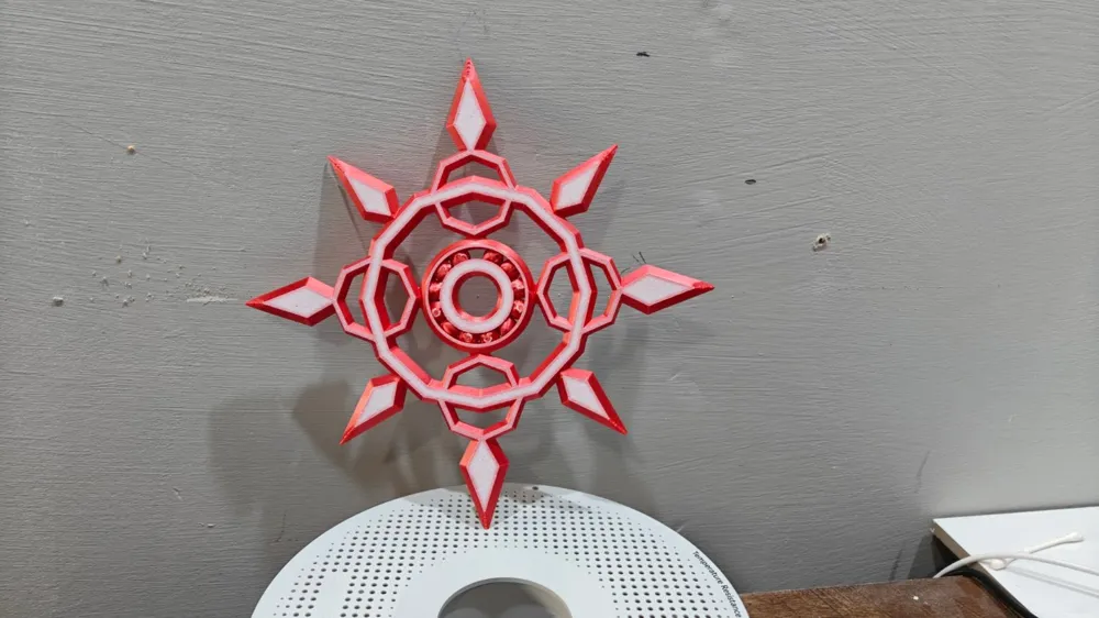 Print in Place Axel Finger Chakram Spinner by ProtoDad - MakerWorld
