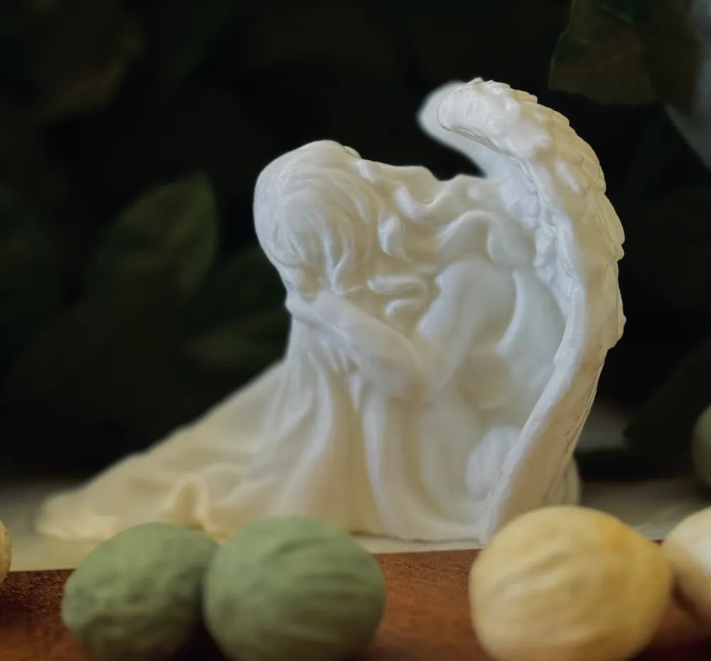 Laying Resting Angel by Demamba Prints - MakerWorld