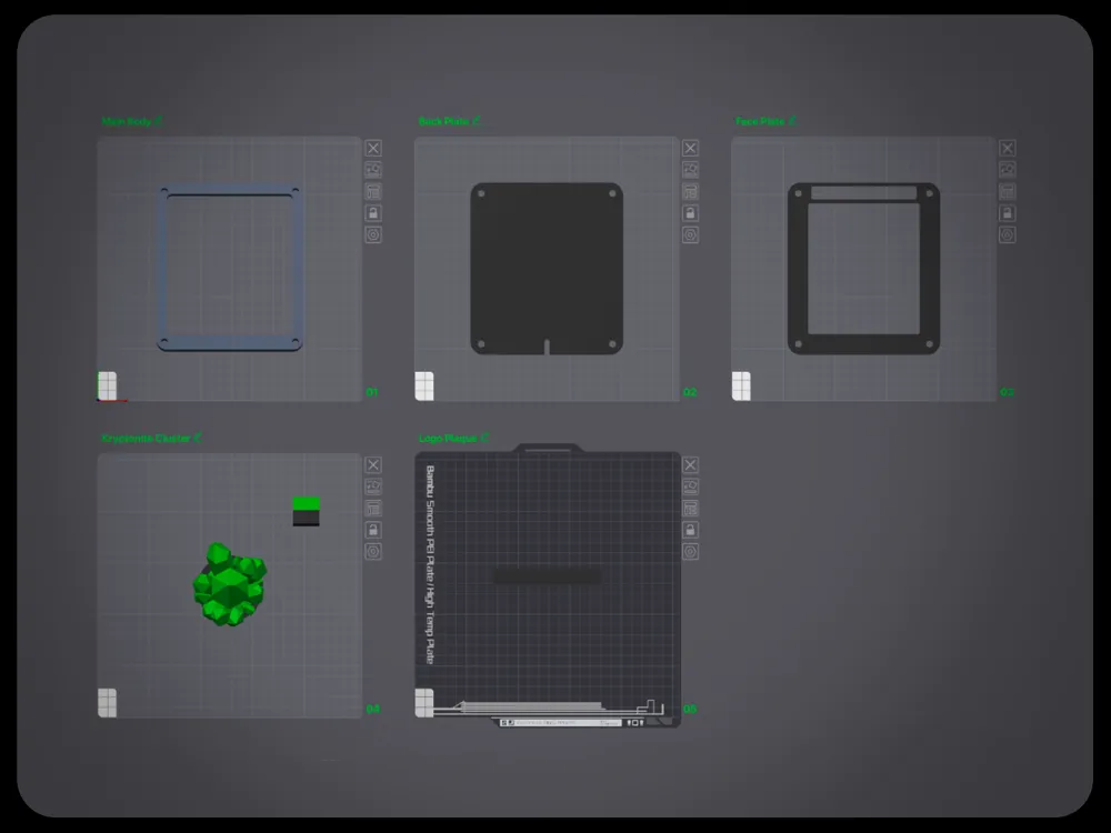 Superman 'Kryptonite' Sample Display by ScarfMeadow MakerWorld ...