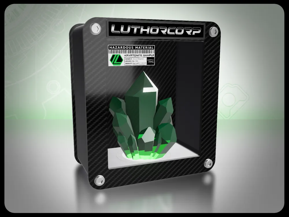 Superman 'Kryptonite' Sample Display by ScarfMeadow MakerWorld ...