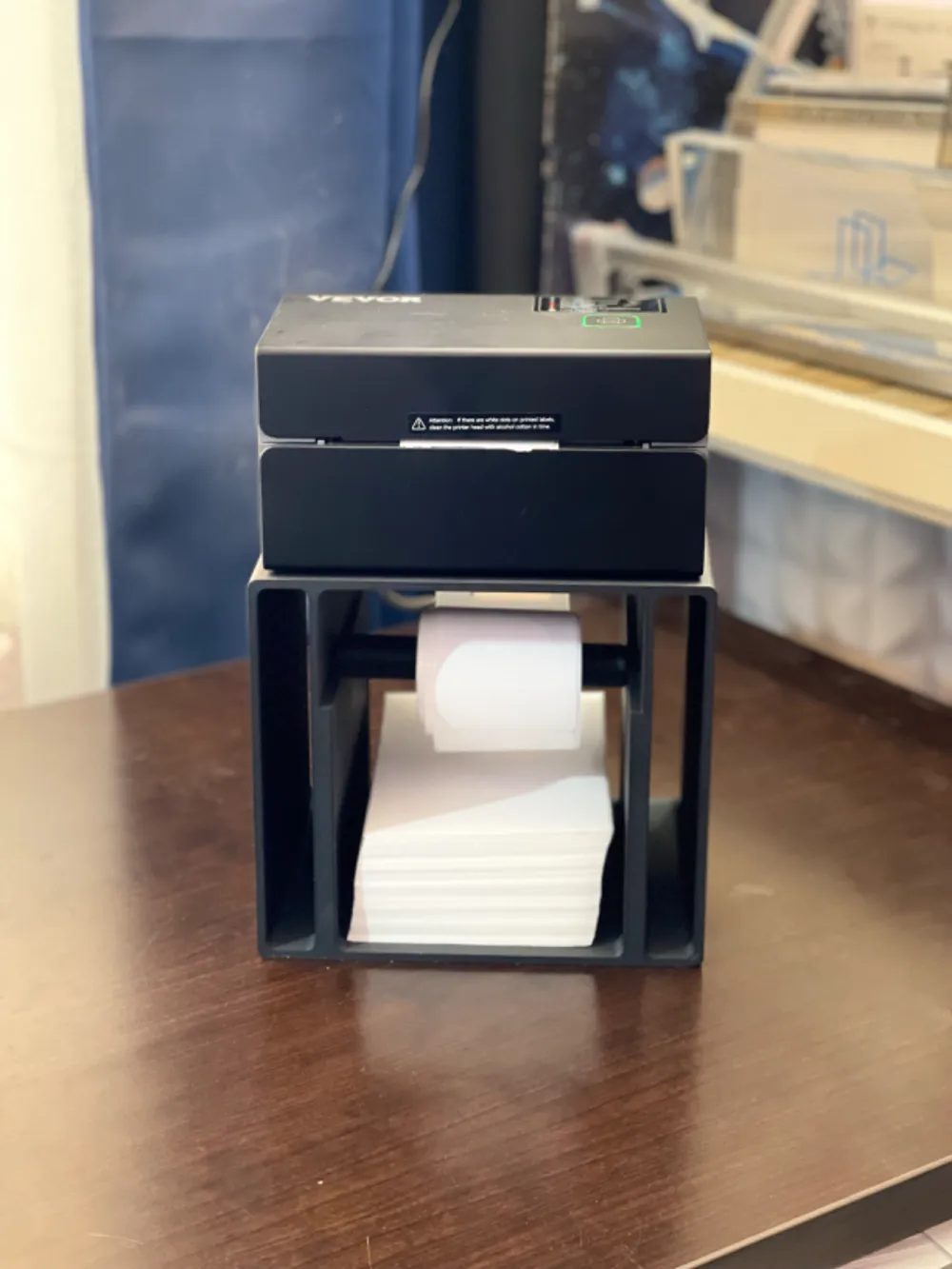 Stack + Roll Combo Thermal Label Printer Stand Remixed by AeonJoey ...