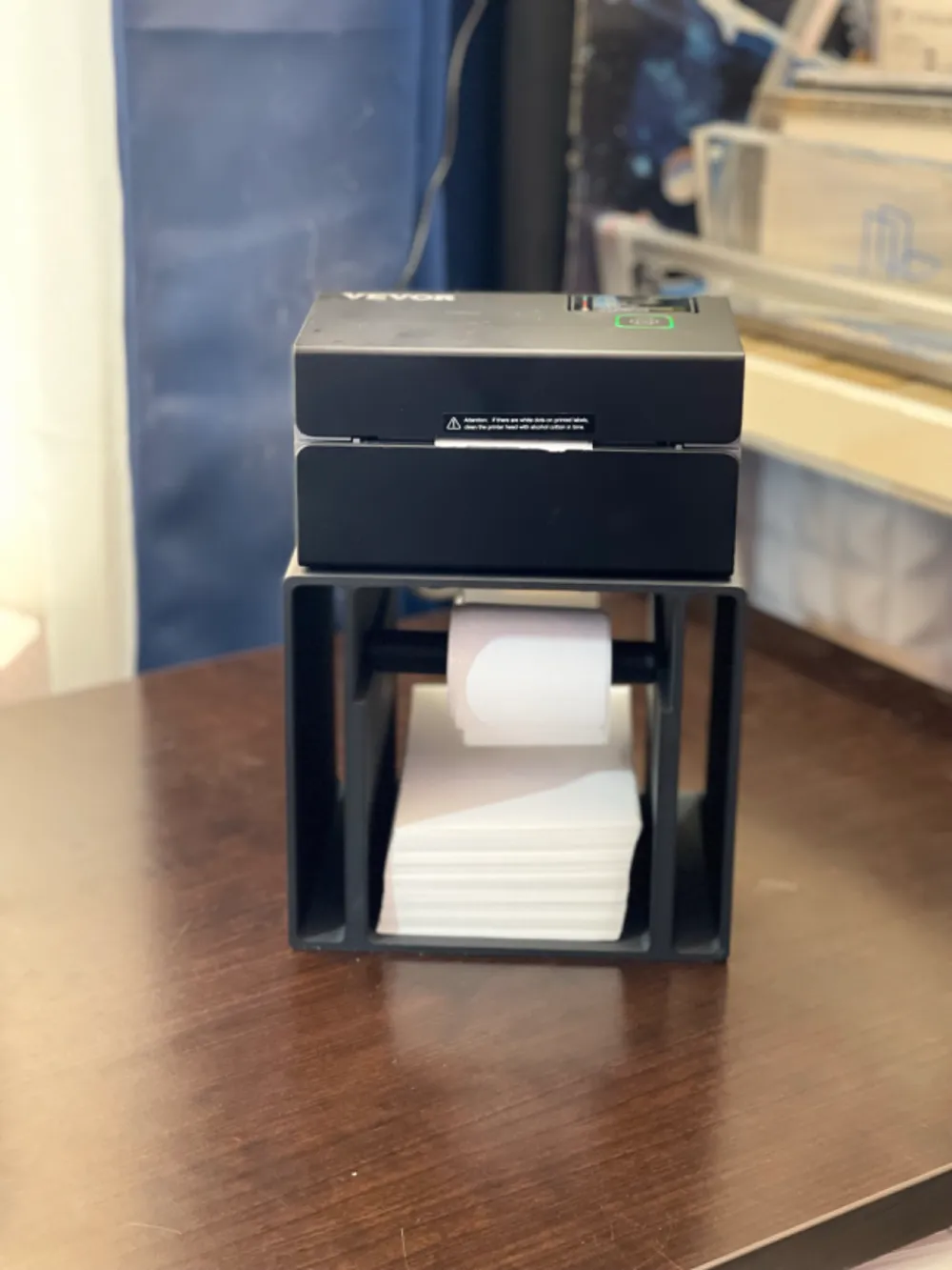 Stack + Roll Combo Thermal Label Printer Stand Remixed by Joey Lopez ...