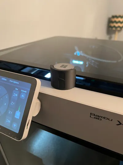 X1C/P1S top glass riser for PLA printing / chamber temperature control ...