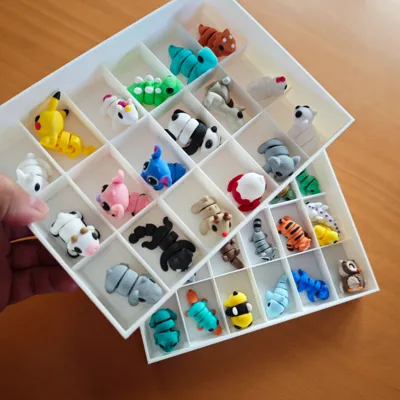 Mini-Animals Display Tray Stackable (zou3d,others) by helder.bernardo ...