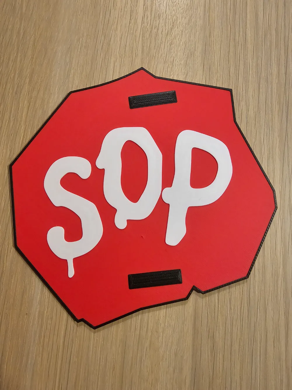 SOP sign from the Simpsons Movie by noriwl - MakerWorld