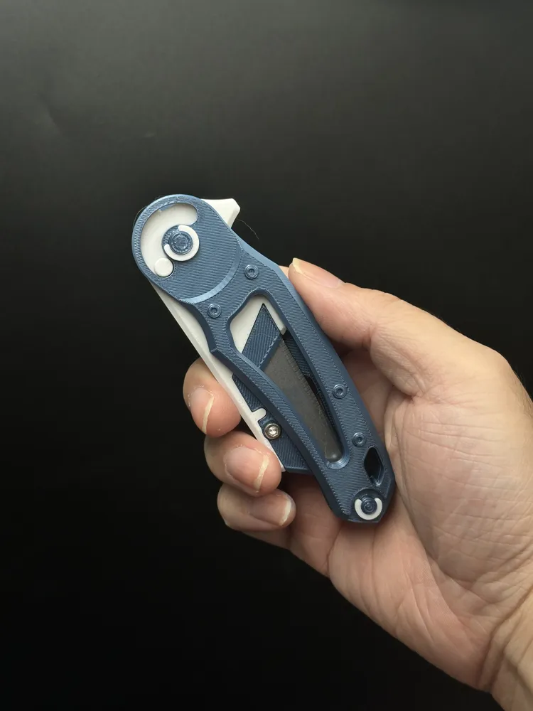 Framelock Utility Folding Knife by Trent Studio MakerWorld: Download ...