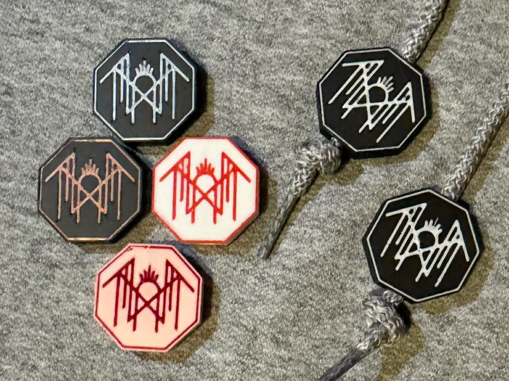 ST Logo Hoodie String Charm - Free 3D Print Model - MakerWorld