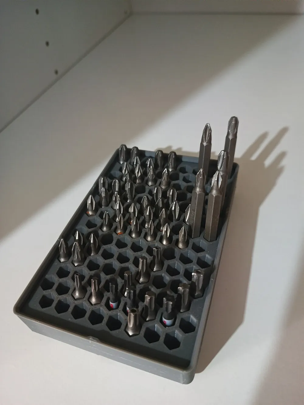 Gridfinity screwdriver bit holder 52, 85, 119pcs by Gargamade - MakerWorld