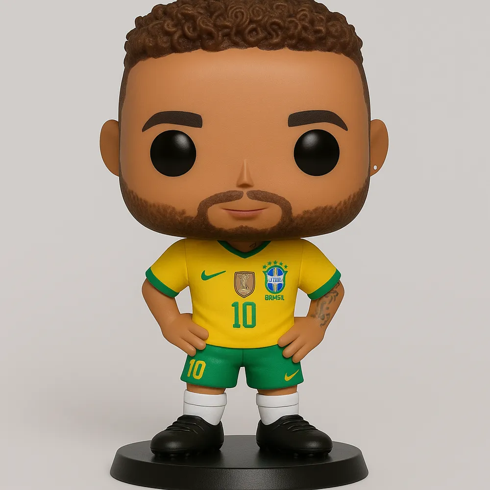 FUNKO POP : NEYMAR - Modelo gratuito para impressão 3D - MakerWorld