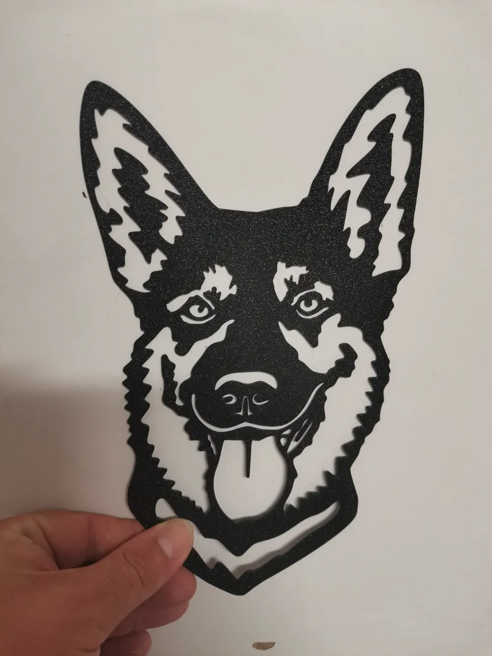 German sepherd wall art by BT3D printing - MakerWorld