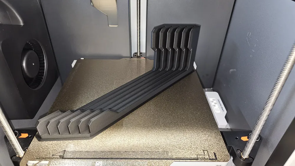 Standing Build Plate Holder 5 plates - Free 3D Print Model - MakerWorld