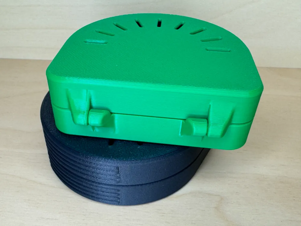 Box, Retainer Case, Mouthguard Case in 3 Heights - Free 3D Print Model ...