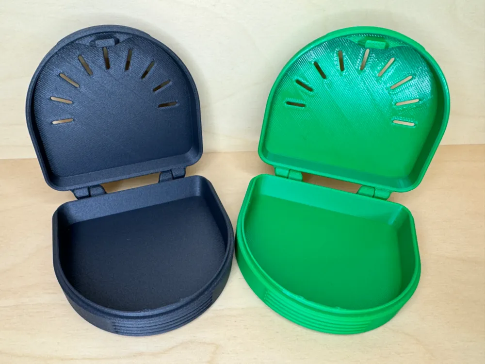 Box, Retainer Case, Mouthguard Case in 3 Heights - Free 3D Print Model ...