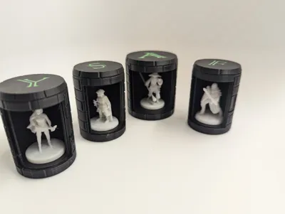 Customizable DND Storage Box by Cobo MakerWorld: Download Free 3D Models
