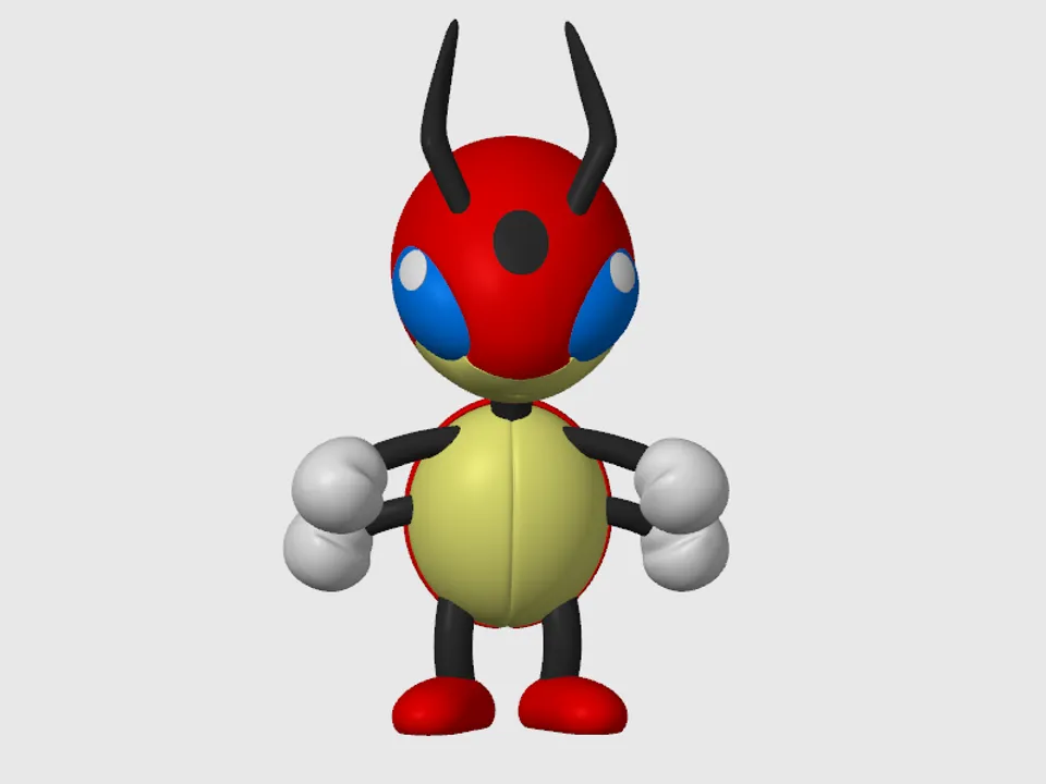 Ledian Multicolor by entroisdimensions_figurineMakerWorld: Download ...