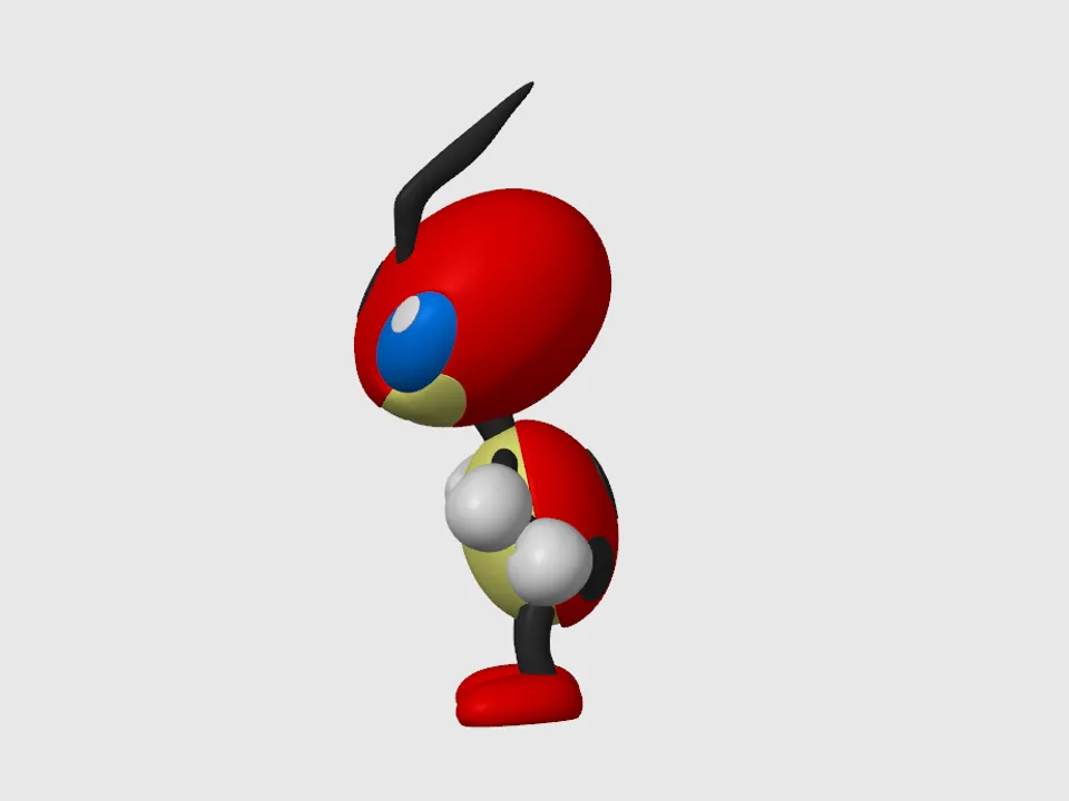 Ledian Multicolor by entroisdimensions_figurineMakerWorld: Download ...