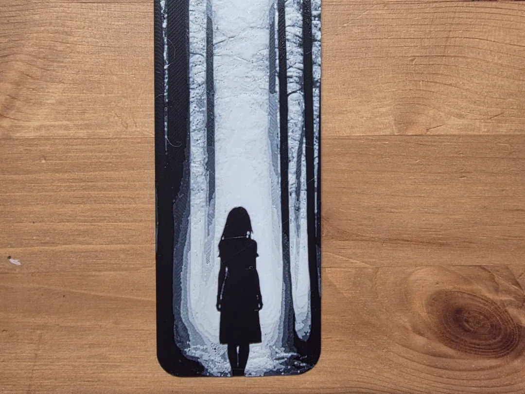 Girl Bookmark - Free 3D Print Model - MakerWorld