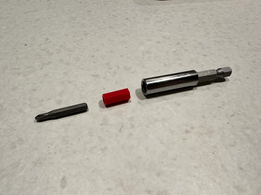 Adapter Micro‑Bit to Standard Bit Holder - Free 3D Print Model - MakerWorld