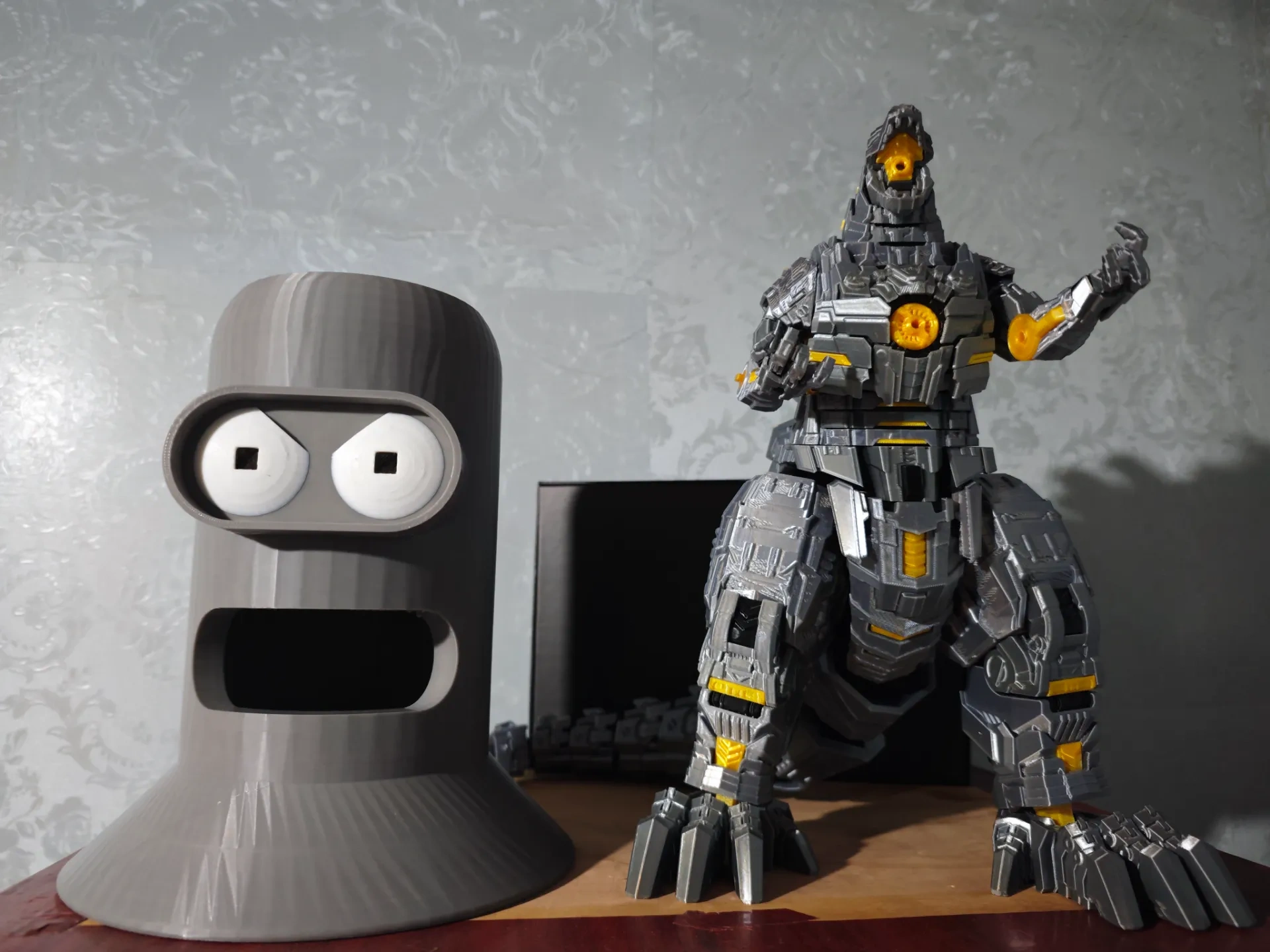Home Essential: Bender Trash Can by Lumbm MakerWorld: Download Free 3D ...